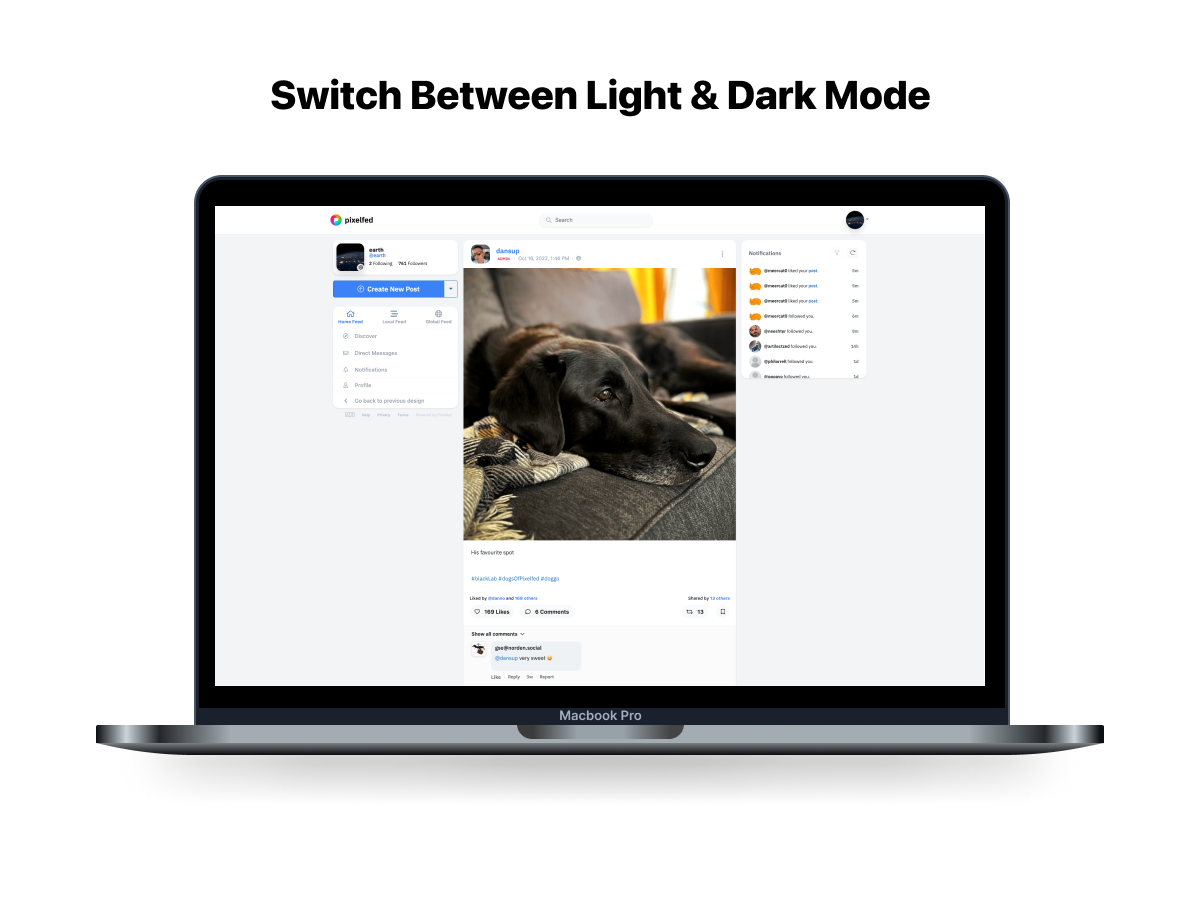 Pixelfed Feature Overview